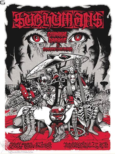 Subhumans San Francisco 08 by Mike Sutfin | DogStreets